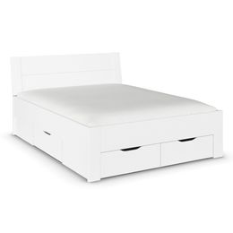 Rauch Bett &raquo;Aditio Beds&laquo; - 166x216x100cm - wei&szlig; -