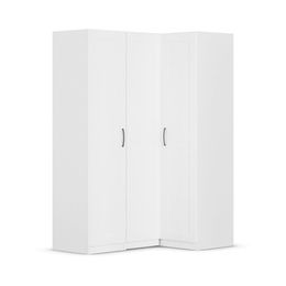 Rauch Eckschrank &raquo;Quadra Spin&laquo; - 100x149x210cm - wei&szlig; -