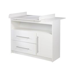 Roba Wickelkommode &raquo;Maren&laquo; mit 2 Schubladen - 88,5x75x98,5cm - wei&szlig; -