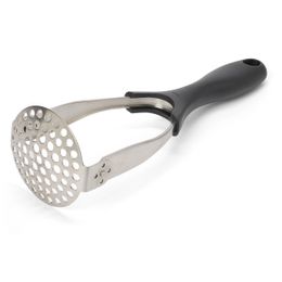 Tchibo - Platzspar-Kartoffelstampfer - silber