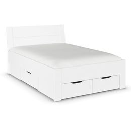 Rauch Bett &raquo;Aditio Beds&laquo; - 146x216x100cm - wei&szlig; -