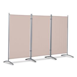 Leco Stellwand 3-teilig - 260x60x156cm - beige -