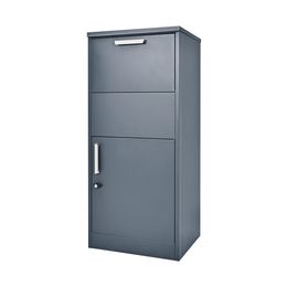 Tchibo - Paketbox - 50x39x114cm - anthrazit -