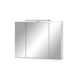 Tchibo - Spiegelschrank &raquo;Runa SPS Irene 800.1&laquo; - 80x16x75cm - wei&szlig; -