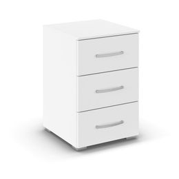 Rauch Nachttisch &raquo;Aditio-Box&laquo; mit 3 Schubladen - 40x42x61cm - wei&szlig; -