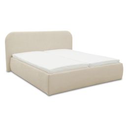Domo Polsterbett &raquo;Lund&laquo; - 213x229x105cm - creme -