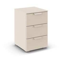 Rauch Nachttisch &raquo;Holga&laquo; mit 3 Schubladen - 40x42x61cm - beige -