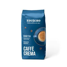 EDUSCHO Caff&egrave; Crema Kr&auml;ftig - 1 kg Ganze Bohne - Intensit&auml;t: 4/5