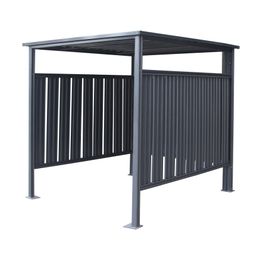 Tchibo - Fahrradunterstand - 180x200x210cm - anthrazit -