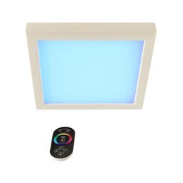 Karibu-Premium-LED-Farblichtanwendung f&uuml;r die Sauna - braun