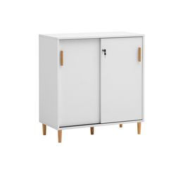 Tchibo - Aktenschrank &raquo;Torge&laquo; - 80,1x38,2x84,8cm - braun -