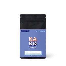 Kabo - Tiefgang Espresso - 250 g Ganze Bohne - Intensit&auml;t: 6/6