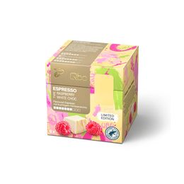 Qbo Flavoured Espresso Raspberry White Choc - 8 Kapseln - Intensit&auml;t: 7/10