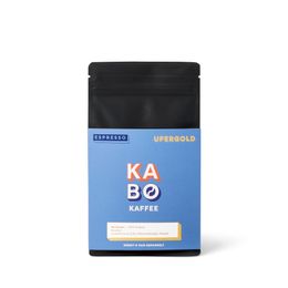 Kabo - Ufergold Espresso - 250 g Ganze Bohne - Intensit&auml;t: 4/6