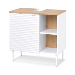 Tchibo - Waschbeckenunterschrank &raquo;Sonari&laquo; mit T&uuml;r - 65,2x37,1x68,6cm - braun -