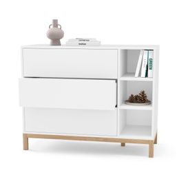Tchibo - Kommode - 100x40,5x81,5cm - braun -