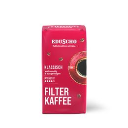 EDUSCHO Filterkaffee Klassisch - 500 g Gemahlen - Intensit&auml;t: 4/5