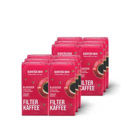 EDUSCHO Filterkaffee Klassisch - 12 x 500 g Gemahlen - Intensit&auml;t: 4/5
