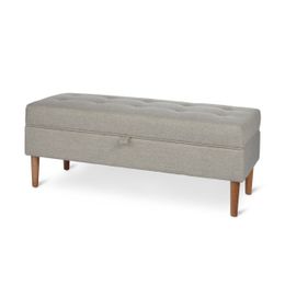 Tchibo - Polsterbank mit Truhenfunktion - 109x43x43cm - braun -