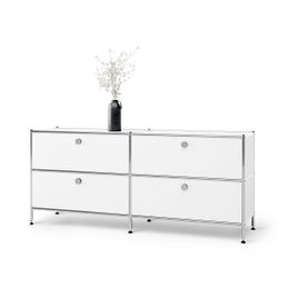 Tchibo - Lowboard Metall &raquo;Cn3&laquo; mit 4 Schubladen - 152x40x53,5cm - chrom -