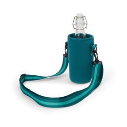 Tchibo - Flaschen-Umh&auml;ngetasche mit Thermofunktion - petrol