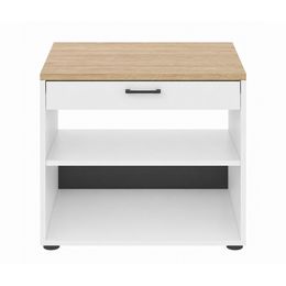 Tchibo - Waschmaschinenunterschrank &raquo;Solea&laquo; mit W&auml;schekorb-Auszug - 67x60x60cm - anthrazit -