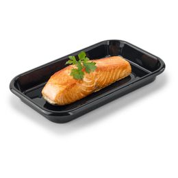 Tchibo - Emaille-Grillschale - schwarz