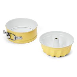 Tchibo - 2 Mini-Kuchenformen - wei&szlig;