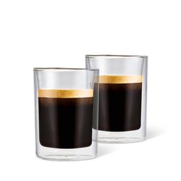 Tchibo - 2 Doppelwandige Caff&egrave; Crema Gl&auml;ser - transparent