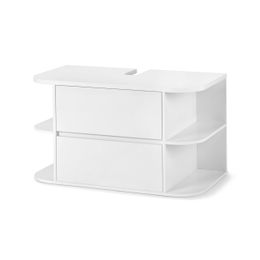 Tchibo - Waschbeckenunterschrank - 100x55x57cm - wei&szlig; -