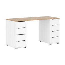 Tchibo - Schreibtisch &raquo;Elma&laquo; - 140x55,5x73cm - schwarz -