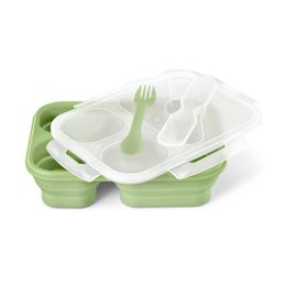 Tchibo - Faltbare Lunchbox - hellgr&uuml;n