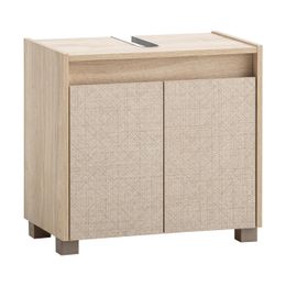 Tchibo - Waschbeckenunterschrank &raquo;Sander&laquo; - 57x33x54,6cm - grau -