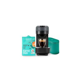 Tchibo - &raquo;Call me Pad&laquo; Padmaschine Set Aroma Duo mit Paddose & Pads - grau