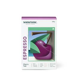 sometime - Cherry Noir Espresso - 250 g Ganze Bohne - Intensit&auml;t: 1/6