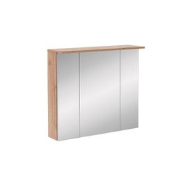 Tchibo - Spiegelschrank &raquo;Sps 800.1 Nora&laquo; - 80,5x23,5x72,5cm - braun -