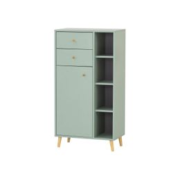 Tchibo - Highboard &raquo;Bjarne&laquo; - 60x33x113,5cm - braun -