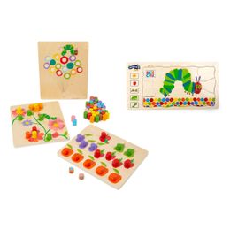 Small Foot Spiel-Set &raquo;Raupe Nimmersatt&laquo; - mehrfarbig