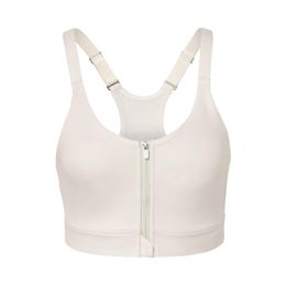 Tchibo - Sport-BH mit Frontrei&szlig;verschluss - Damen - Gr. 85D - offwhite