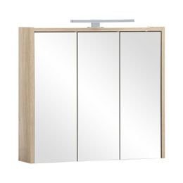 Tchibo - Spiegelschrank &raquo;Sonderby&laquo; - 65x16x62,7cm - braun -
