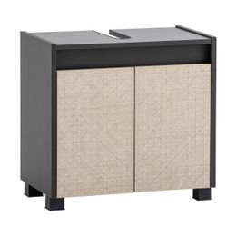 Tchibo - Waschbeckenunterschrank &raquo;Sander&laquo; - 57x33x54,6cm - anthrazit -