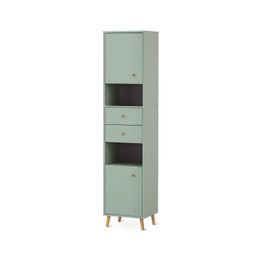 Tchibo - Hochschrank &raquo;Bjarne&laquo; - 40,5x33x177,5cm - braun -