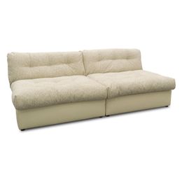 Domo Sofa &raquo;800 026&laquo; - 242x89x121cm - schwarz -
