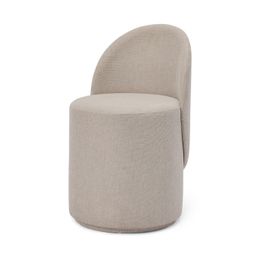 Tchibo - Drehhocker mit R&uuml;ckenlehne - 46x48x75cm - beige -