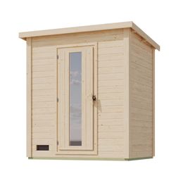 Karibu Sauna &raquo;Elli 1&laquo; - naturfarben