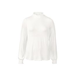 Tchibo - Blusenshirt mit Stehkragen - Damen - Gr. XXL - creme