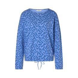 Tchibo - Sweatshirt mit Detail - Damen - Gr. XL - blau