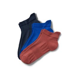 Tchibo - 3 Paar Unisex-Profi-Laufsocken - Unisex - Gr. 35-38 - dunkelblau