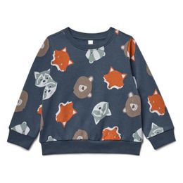 Tchibo - Kinder-Sweatshirt mit angerauter Innenseite - Baby - Gr. 50/56 - dunkelblau