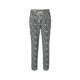 Tchibo - Bedruckte Jerseyhose - Damen - Gr. S - wei&szlig;/print
